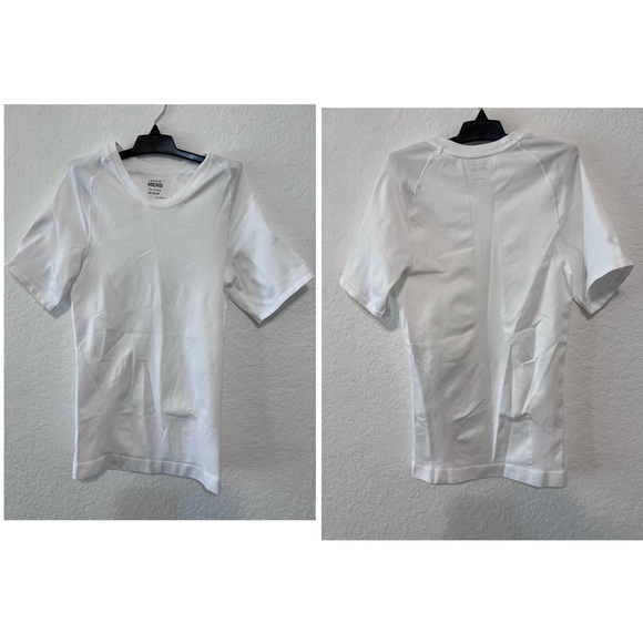 SPANX | Shirts | Spanx Mens Ultra Sculpt Seamless Crew Beck In Bright ...